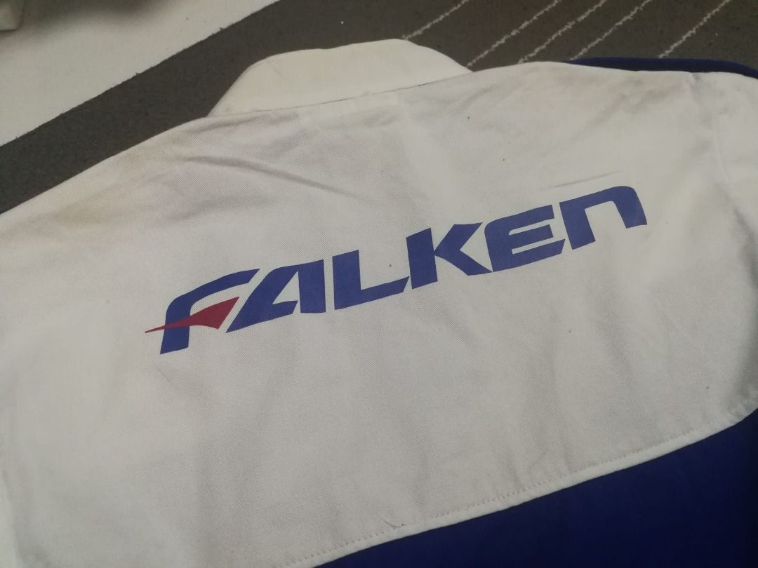 FALKEN racing suit JDM coverall S, Men's Fashion, Bottoms, Joggers on ...