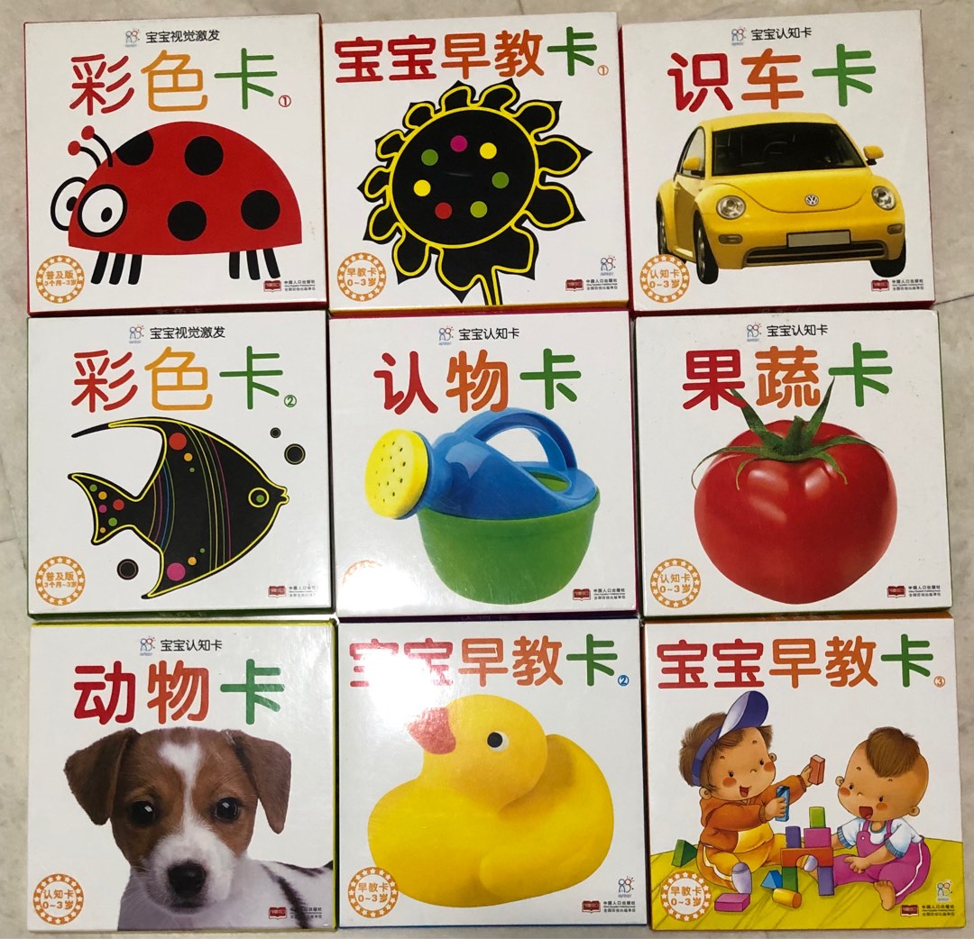 Baby's Eyes and Brain Development Flash Cards, Hobbies & Toys, Books ...