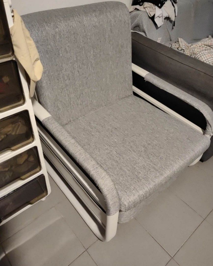 Foldable sofa-2 meter, Furniture & Home Living, Furniture, Sofas on ...