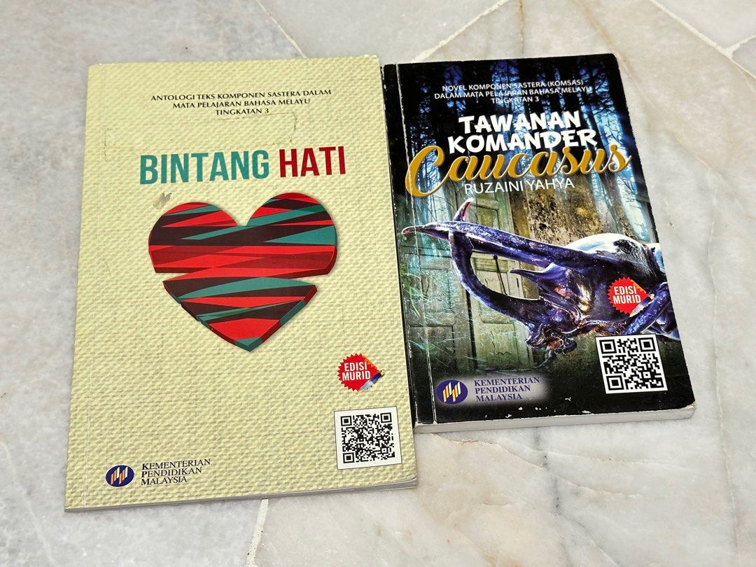 [FORM3 TINGKATAN3] BUKU TEKS TEXTBOOKS NOVEL, Hobbies & Toys, Books ...