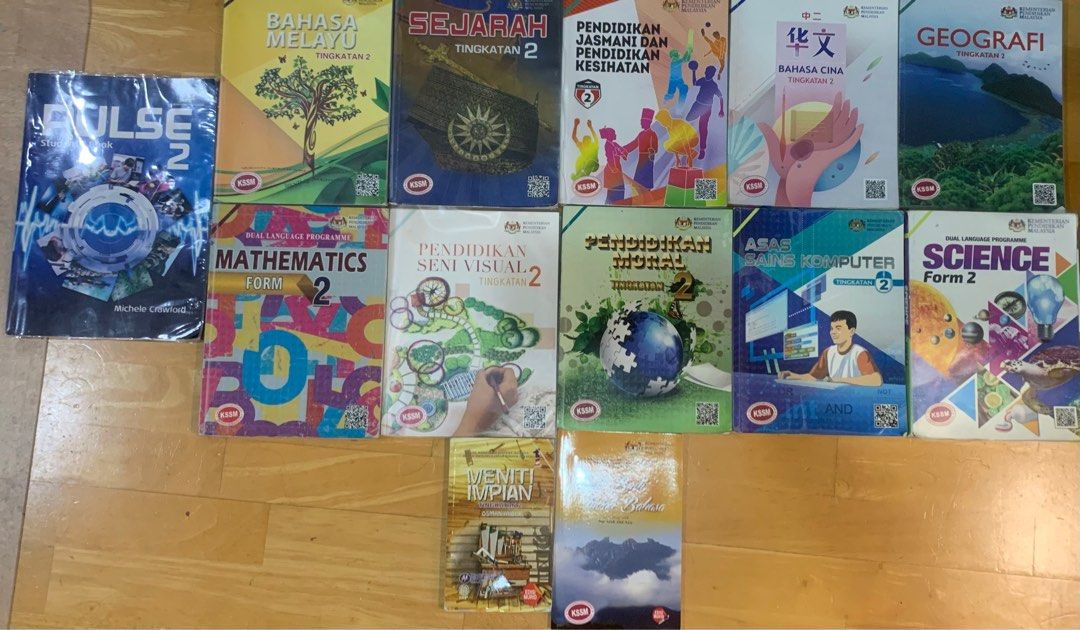 Form 2 Textbooks (Tingkatan 2), Hobbies & Toys, Books & Magazines ...