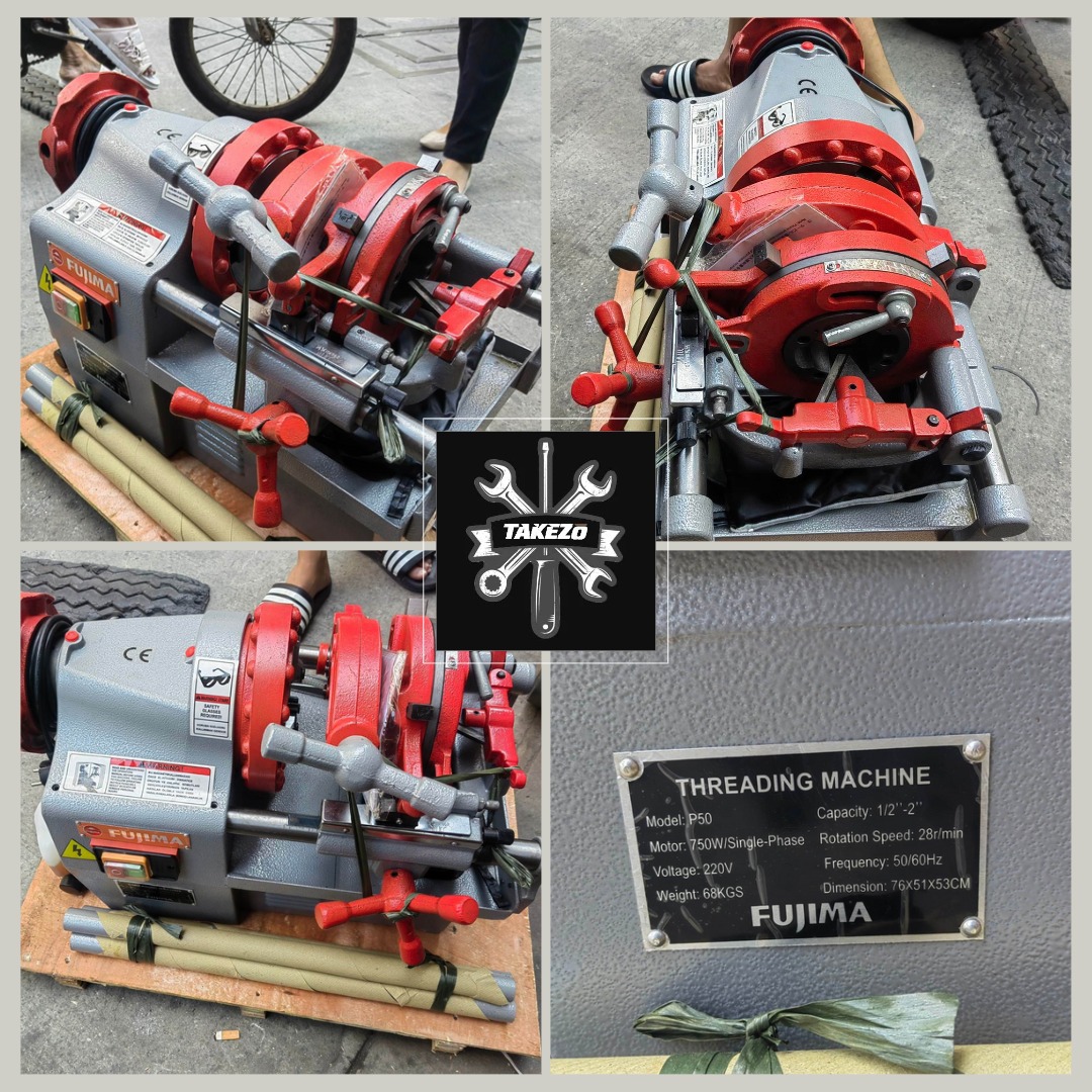 Fujima Threading Machine, Commercial & Industrial, Industrial Equipment ...