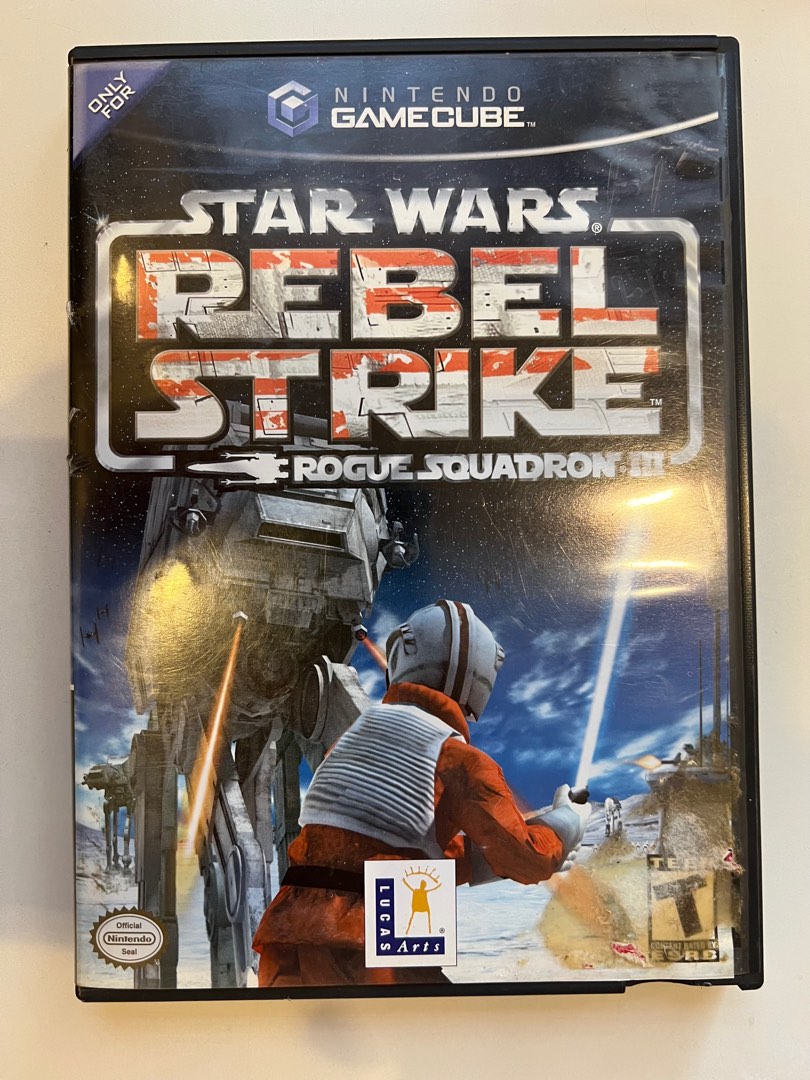 Nintendo Gamecube - Star Wars Rebel Strike Rogue Squadron III, Video ...