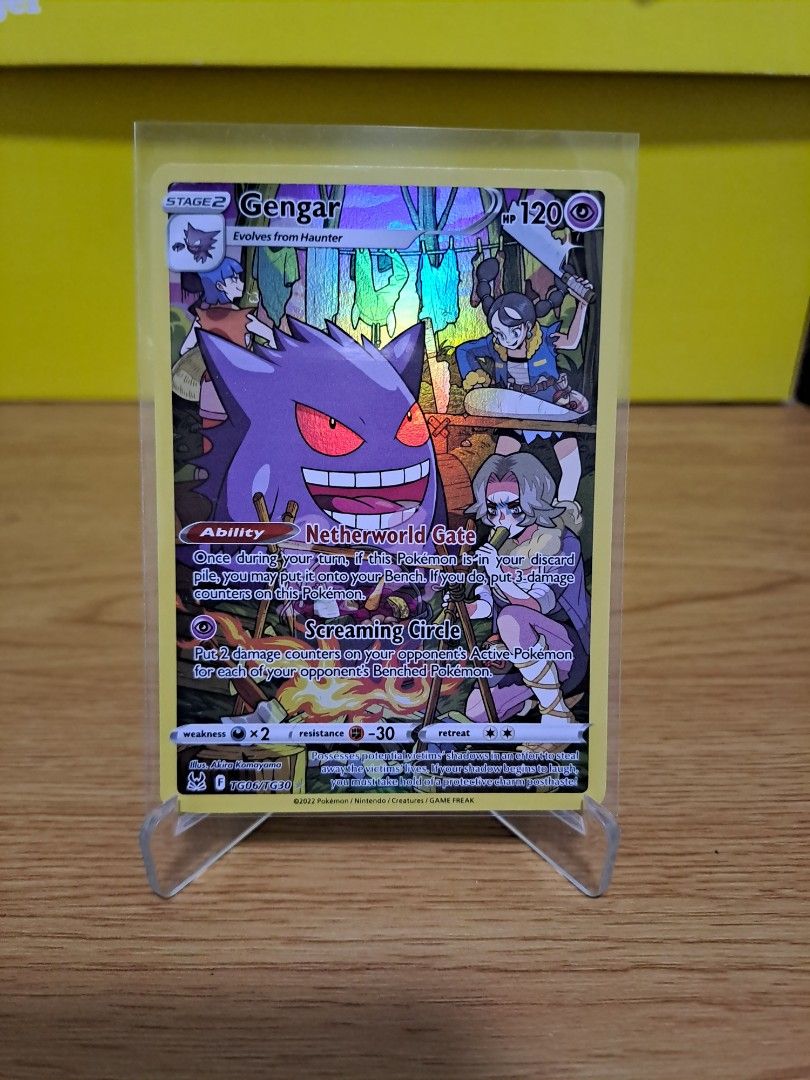 Gengar TG Trainer Gallery LO Lost Origin Pokemon Card, Hobbies & Toys ...