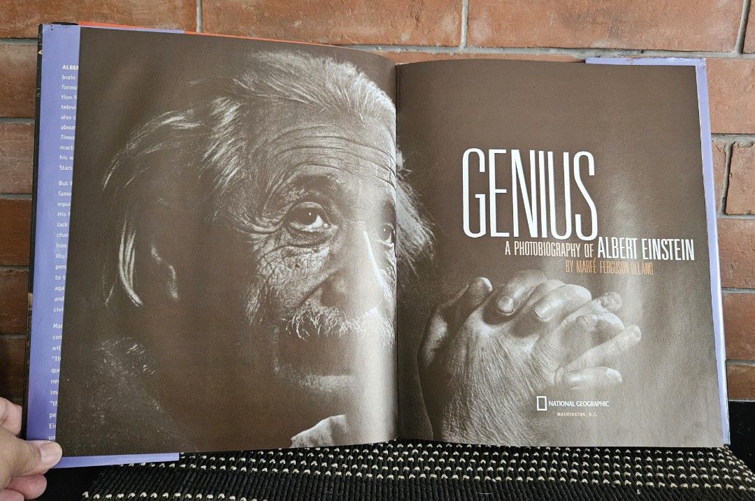 Genius a Photobiography of Albert Einstein, Hobbies & Toys, Books ...