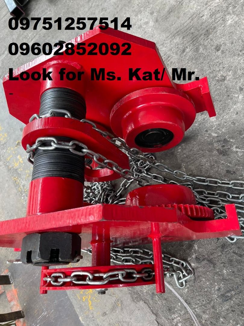 GST Chain Trolley, Commercial & Industrial, Construction Tools ...