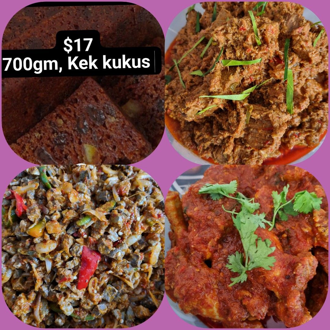 Halal Food, Lauk Raya 2023, SAMBAL GORENG PENGANTIN 1kg/1RENDANG LEMBU ...