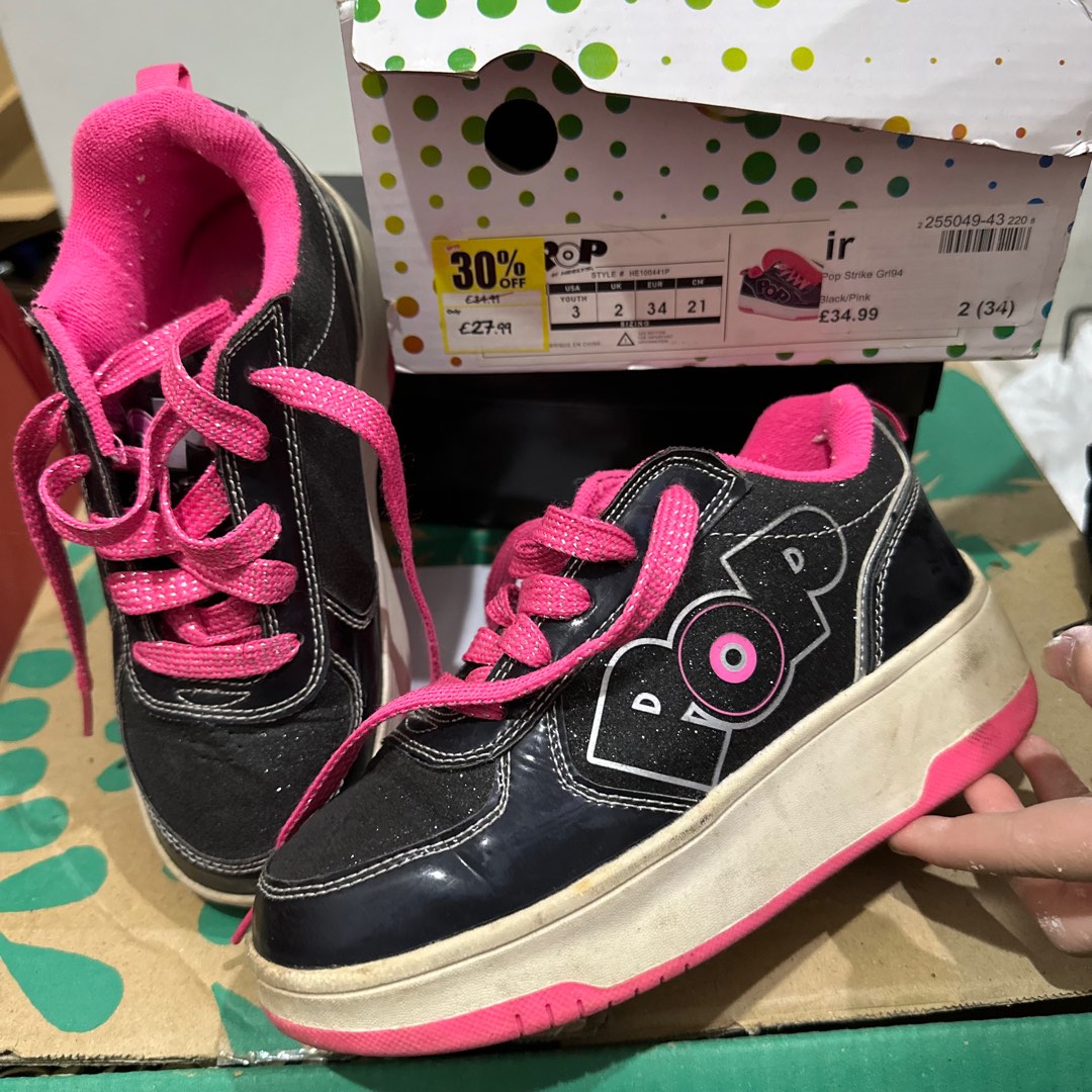 Heelys POP girls roller shoes, Babies & Kids, Babies & Kids Fashion on ...