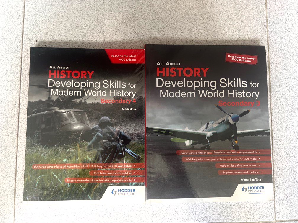 History sec 3 and 4 from hodder education, Hobbies & Toys, Books ...