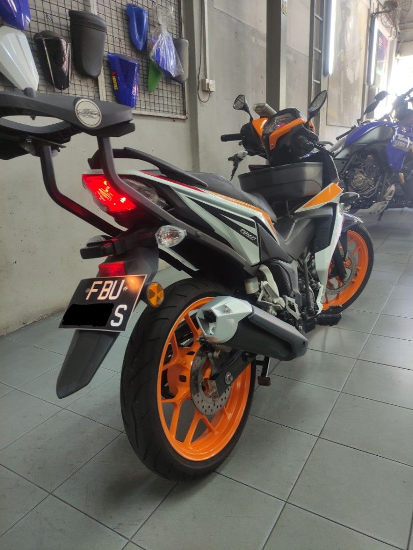 Honda RS150 Repsol, Motorcycles, Motorcycles for Sale, Class 2B on Carousell