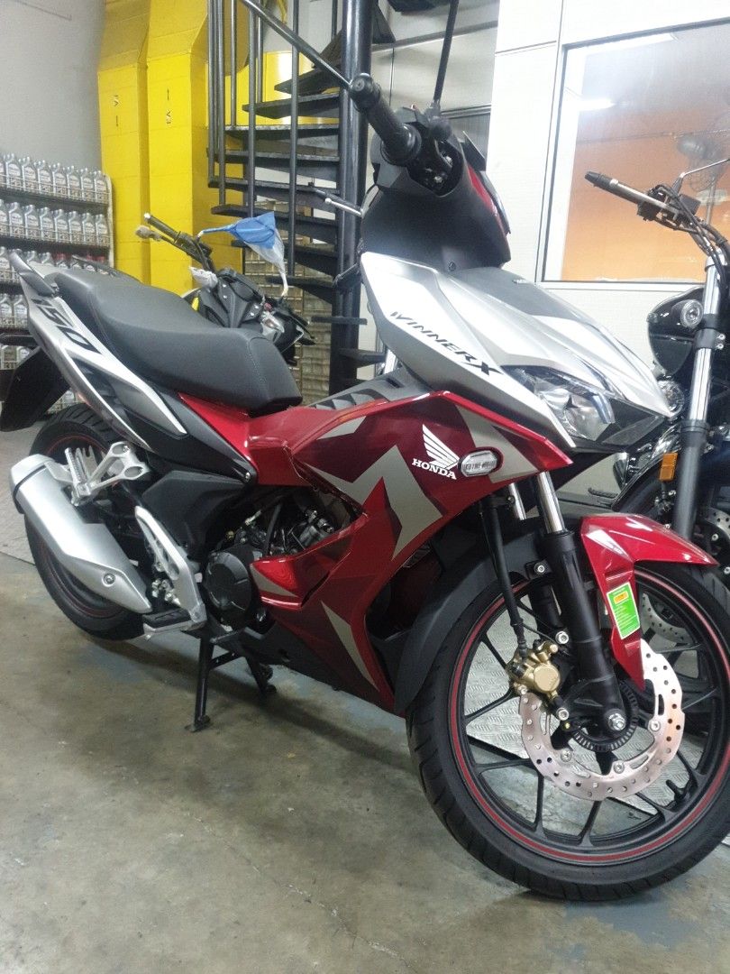 Honda winner x abs model coe feb 2033, Motorcycles, Motorcycles for ...
