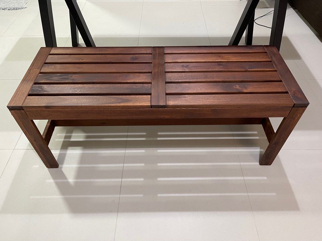 Ikea bench, Furniture & Home Living, Outdoor Furniture on Carousell