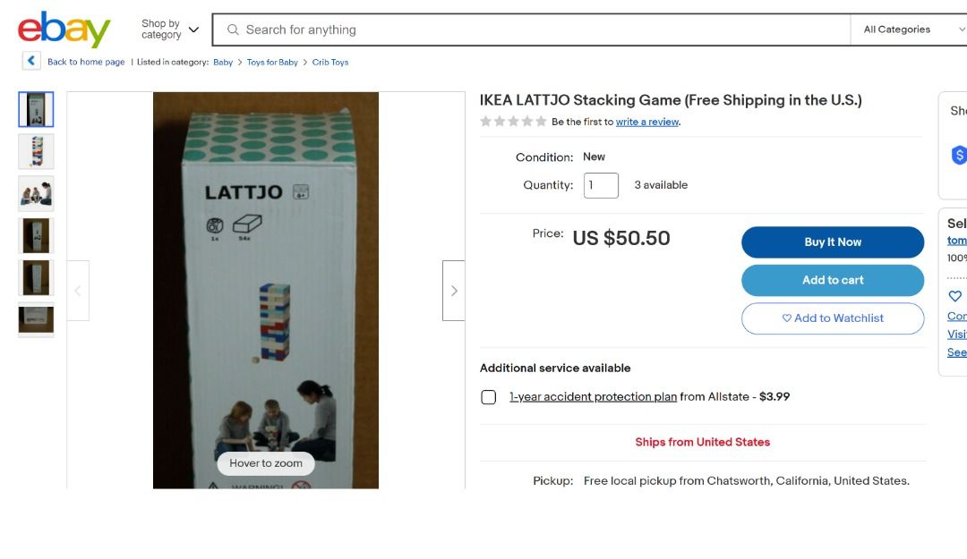 IKEA Lattjo Stacking Game, Hobbies & Toys, Toys & Games on Carousell