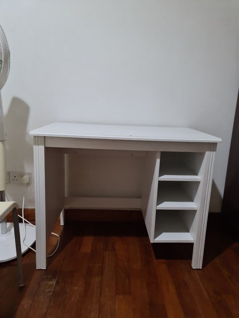 IKEA Study Table, Furniture & Home Living, Furniture, Tables & Sets on Carousell