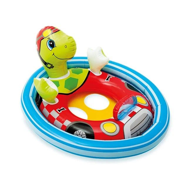 Intex 59570 Inflatable Cute Animal Design Kiddie Pool Rider, Hobbies ...