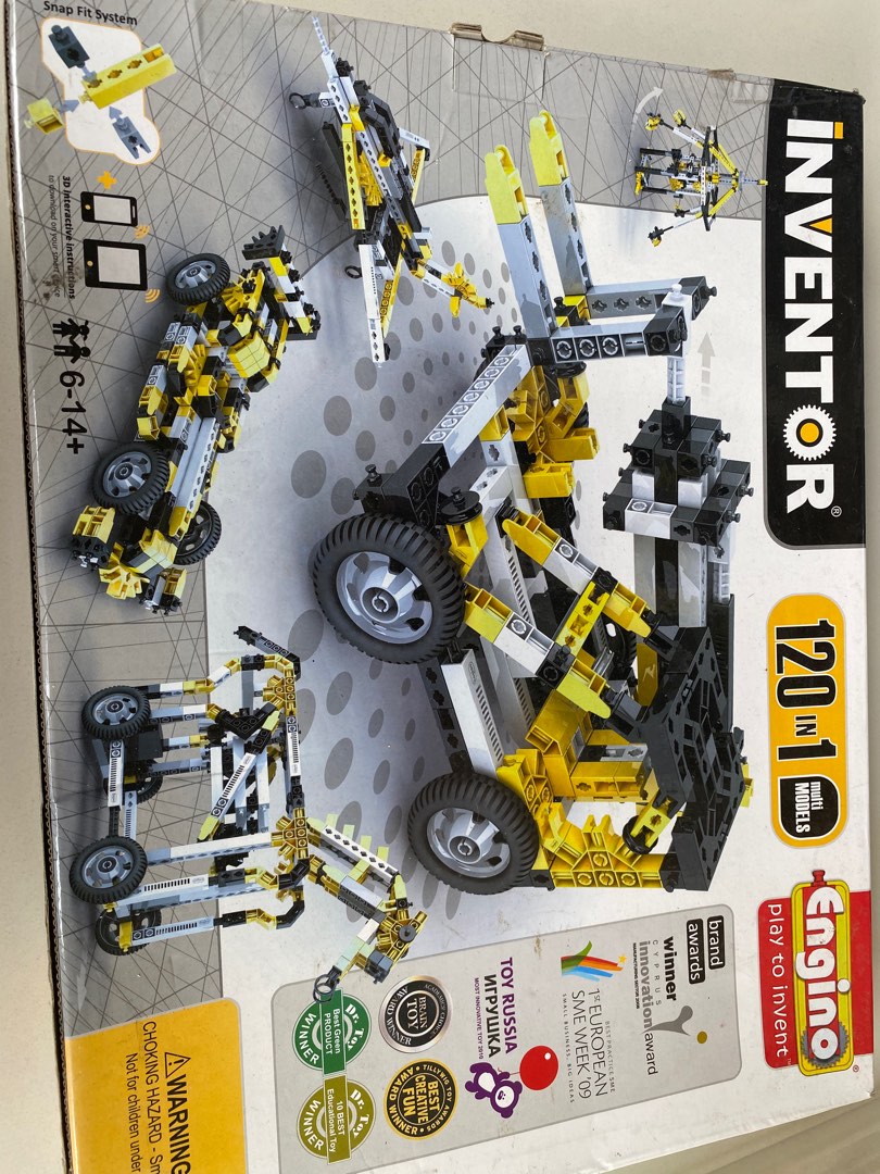 Inventors kit(construction kit), Hobbies & Toys, Toys & Games on Carousell