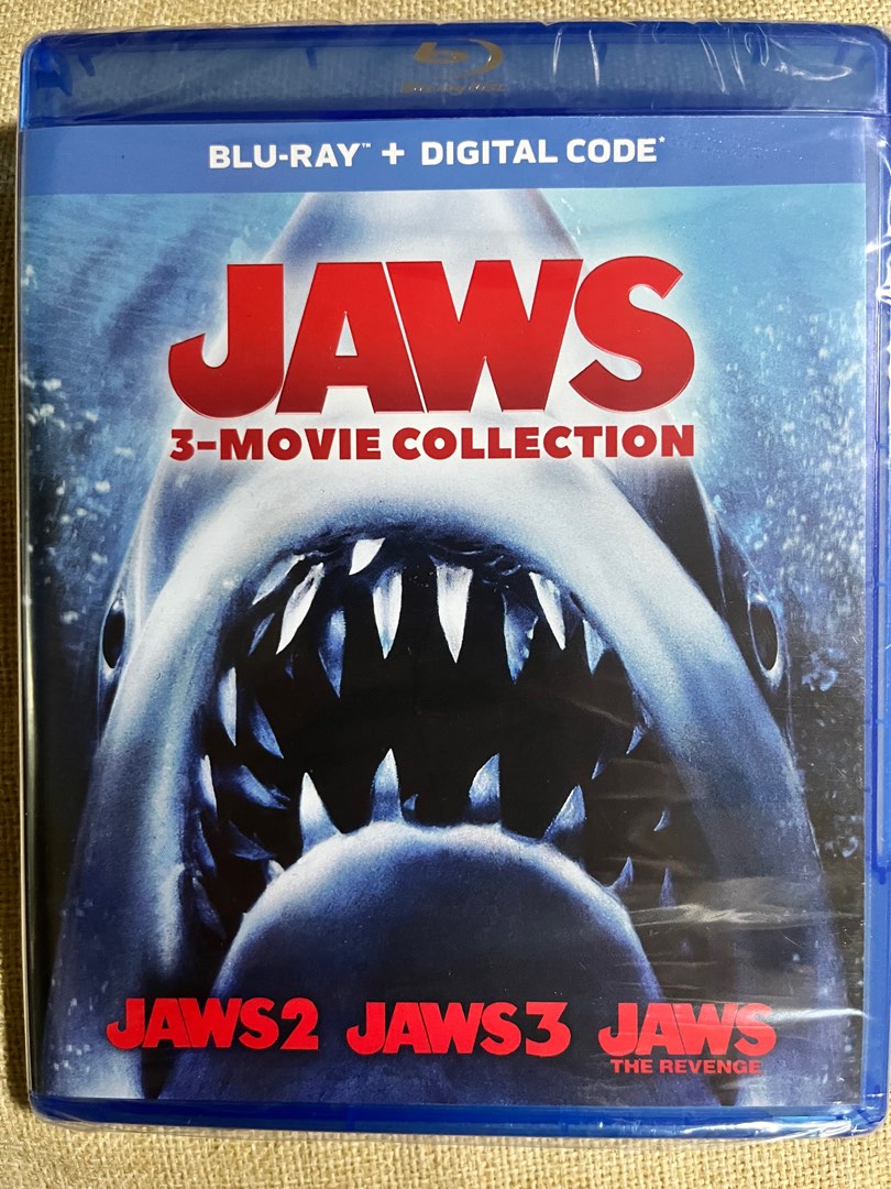Jaws 3 movie collection blu ray, Hobbies & Toys, Music & Media, CDs ...
