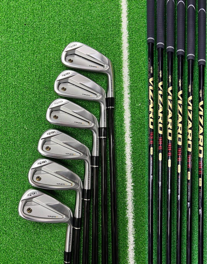 JDM Honma TR20P Forged Irons (5-P) [With Vizard TR20-65 Regular Flex ...