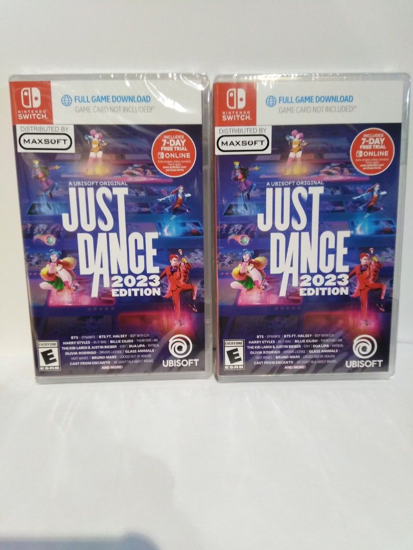 Just dance 2023 Code in box, Video Gaming, Video Games, Nintendo on ...