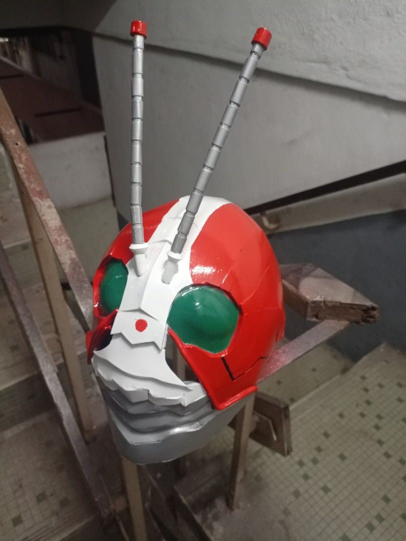 Kamen Rider V3 - [The Next] Helmet, Hobbies & Toys, Toys & Games on ...