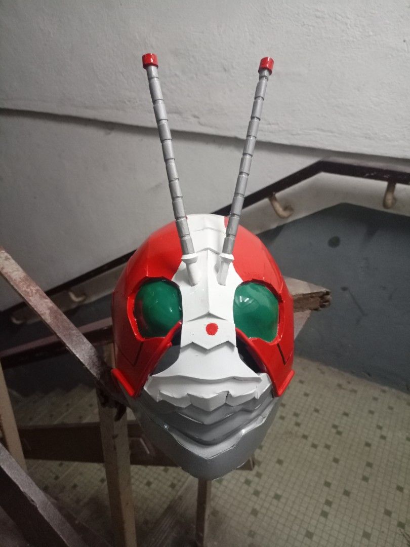Kamen Rider V3 - [The Next] Helmet, Hobbies & Toys, Toys & Games on ...