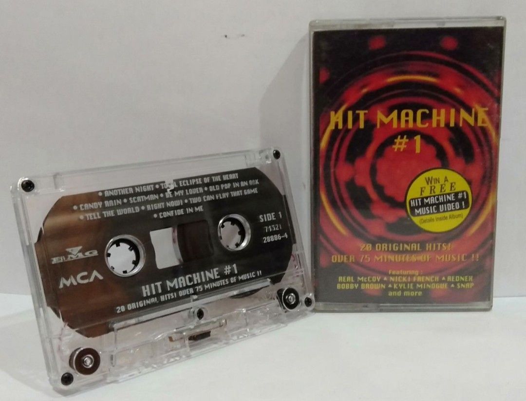 Kaset HIT MACHINE #1, Hobbies & Toys, Music & Media, CDs & DVDs on ...