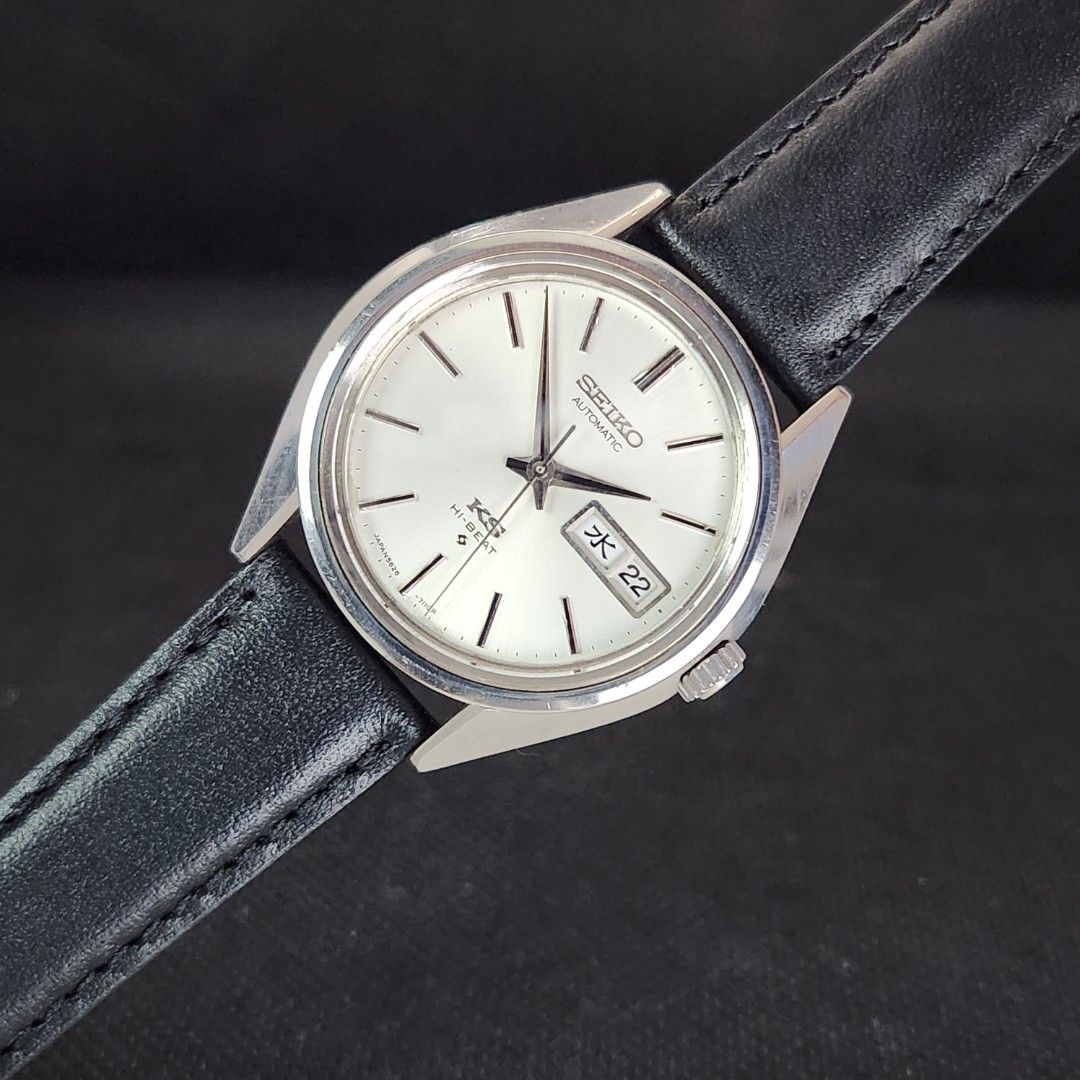 King Seiko 5626-7113 Hi Beat vintage automatic watch KS 精工 高頻28800 自動機械錶 昭和時代 日本製造 文青 古董錶 56KS ...