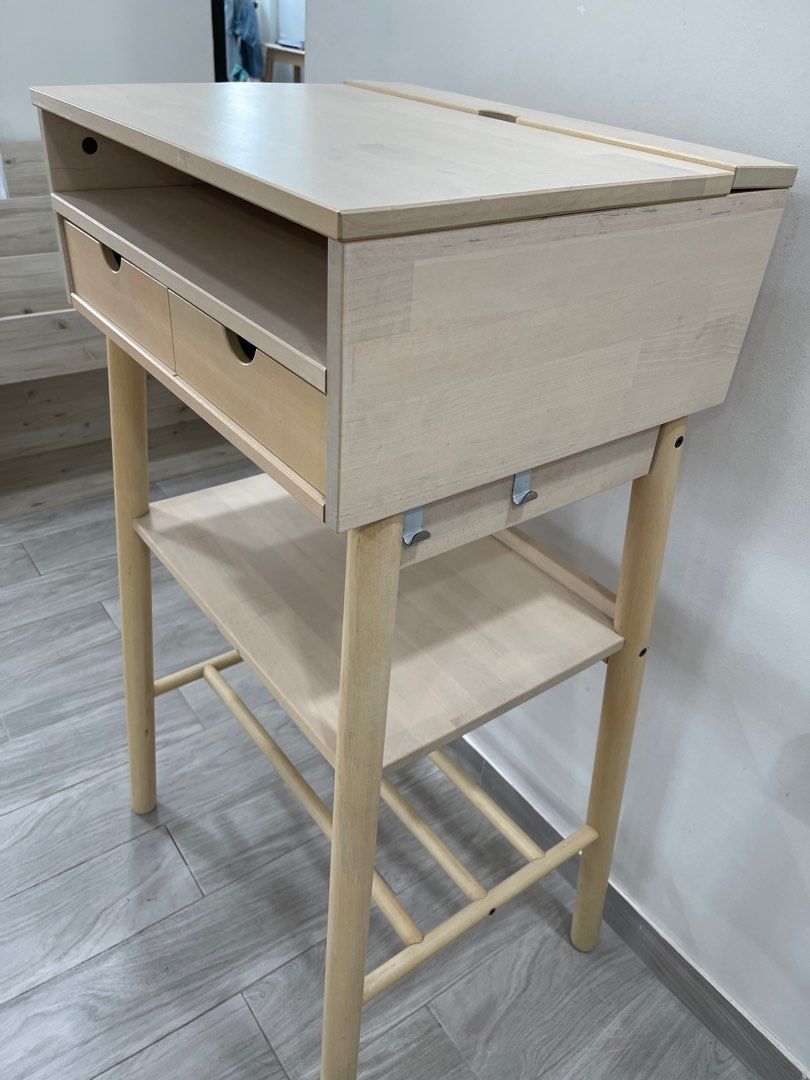 Knotten Standing Desk/High Table (Ikea), Furniture & Home Living ...