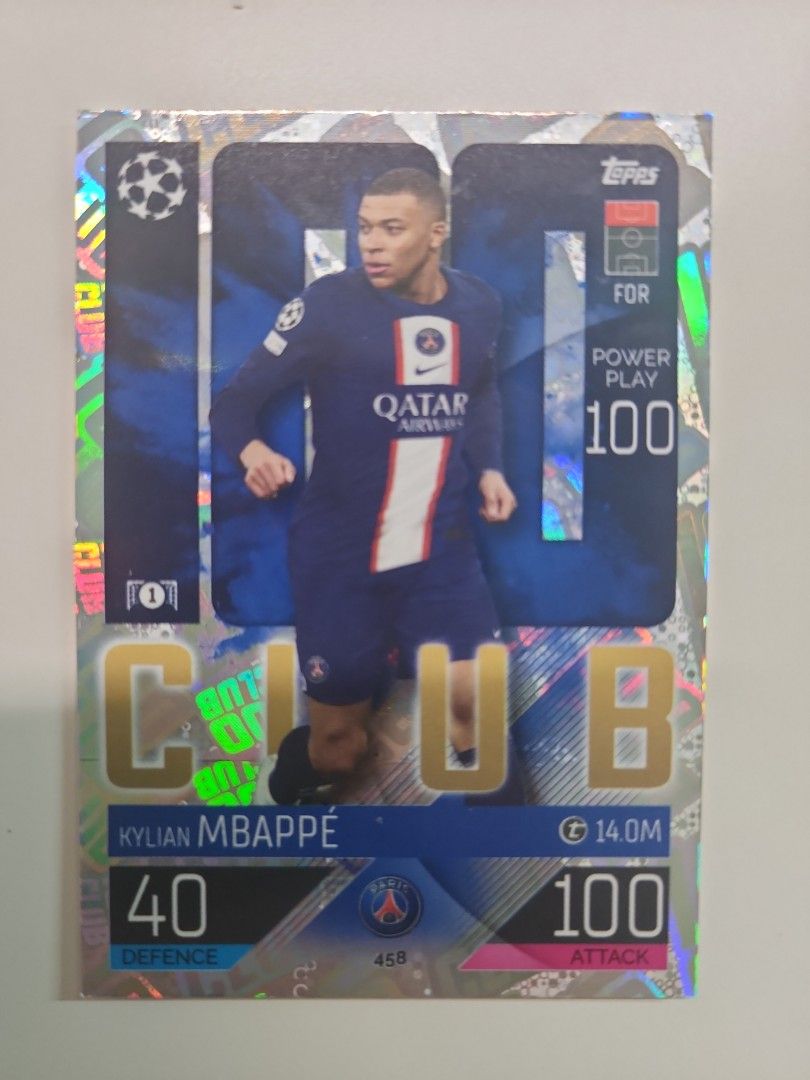 Kylian Mbappe 100 Club, Hobbies & Toys, Memorabilia & Collectibles, Fan ...