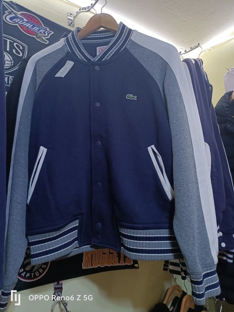 LACOSTE VARSITY JACKET, Women's Fashion, Coats, Jackets and Outerwear ...