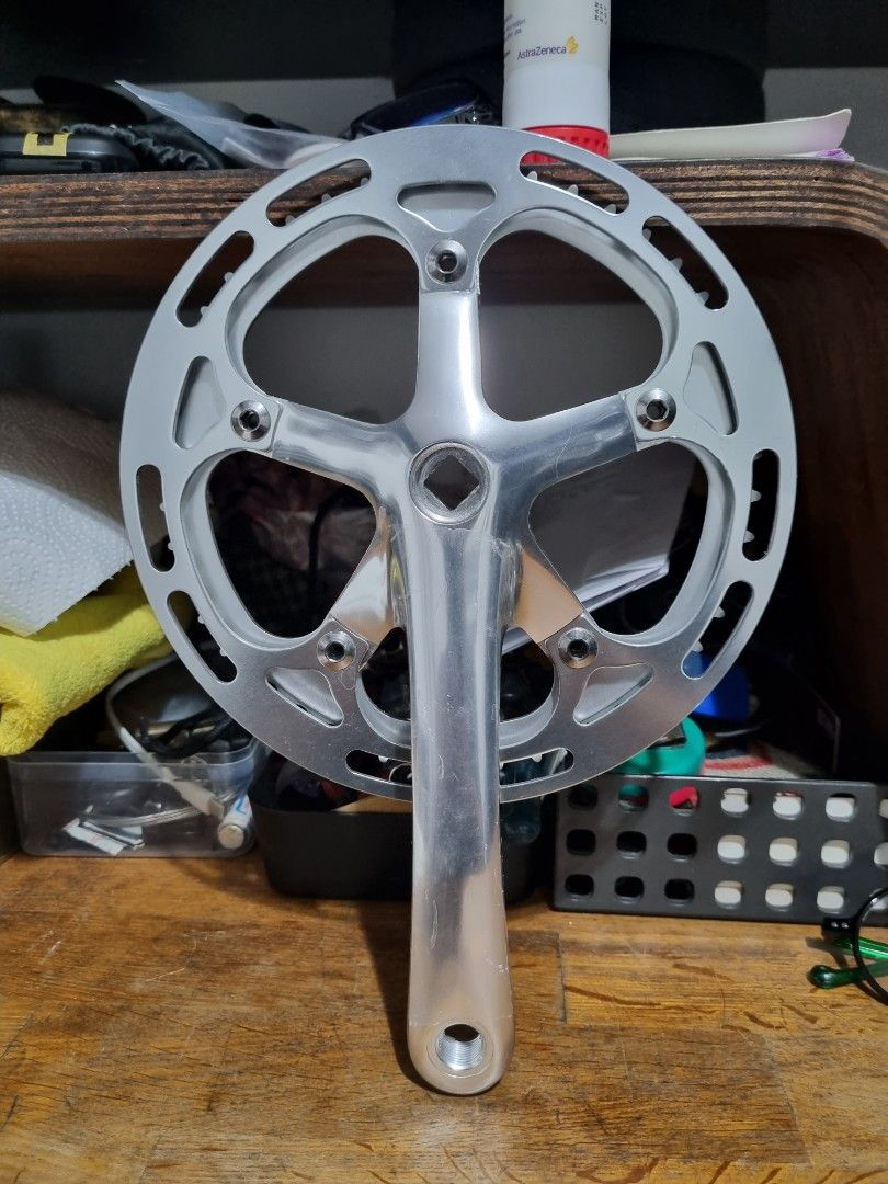 LASCO crankset 48t, Sports Equipment, Bicycles & Parts, Parts & Accessories on Carousell