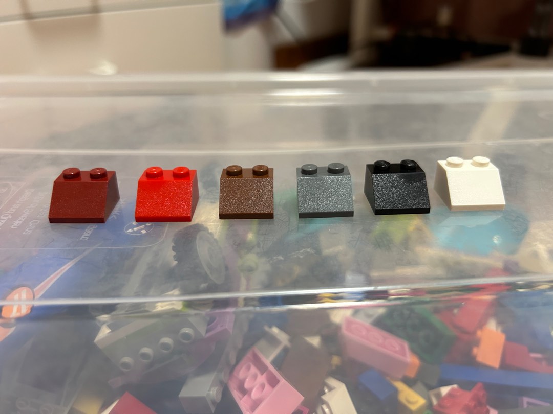 Lego 2x2 roof/slopes, Hobbies & Toys, Toys & Games on Carousell
