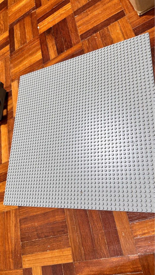 Lego base (grey), Hobbies & Toys, Toys & Games on Carousell