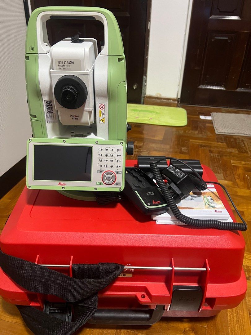 Leica TS10 Total Station, Computers & Tech, Office & Business ...