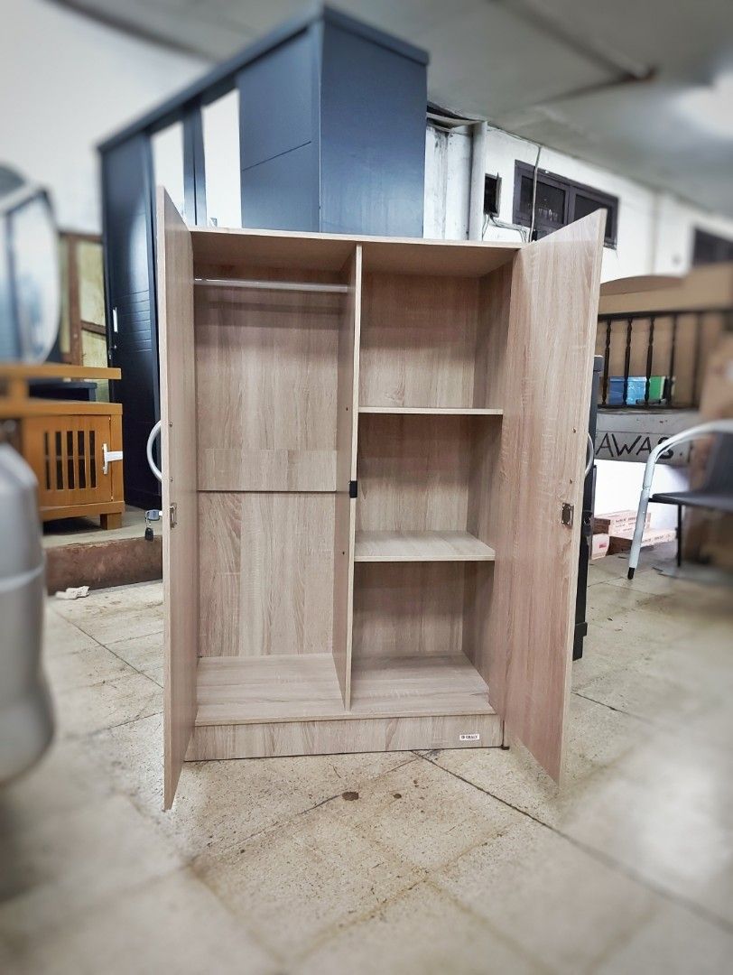 Lemari Pakaian Anak 2 Pintu - Rak Baju - Wardrobe, Perabotan Rumah di ...