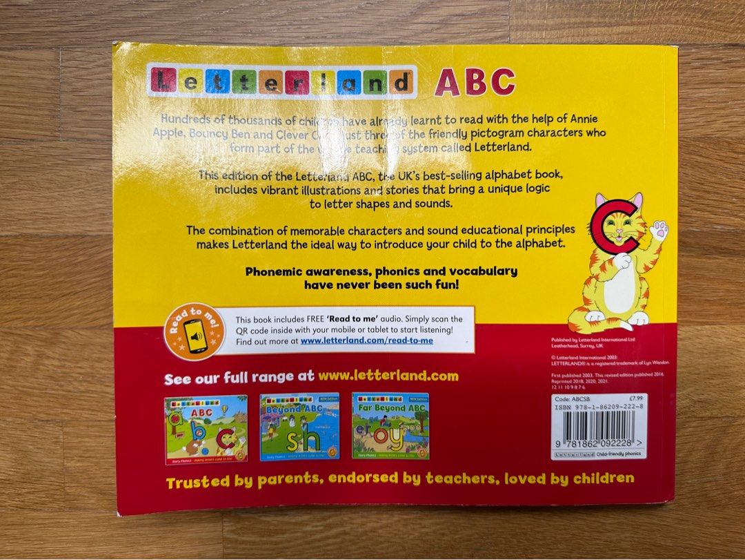 Letterland ABC - Story Phonics, Hobbies & Toys, Books & Magazines ...