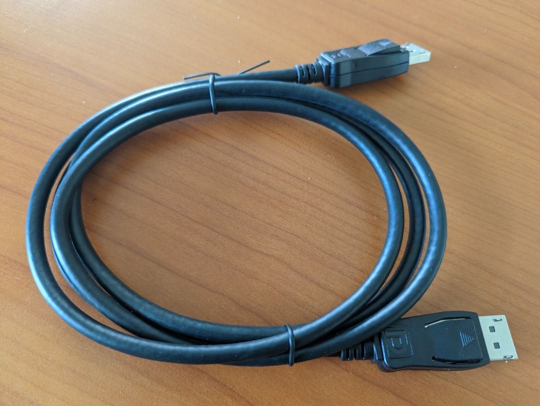 LG Display Port Cable v1.4 | 1.5meter long, Computers & Tech, Parts ...