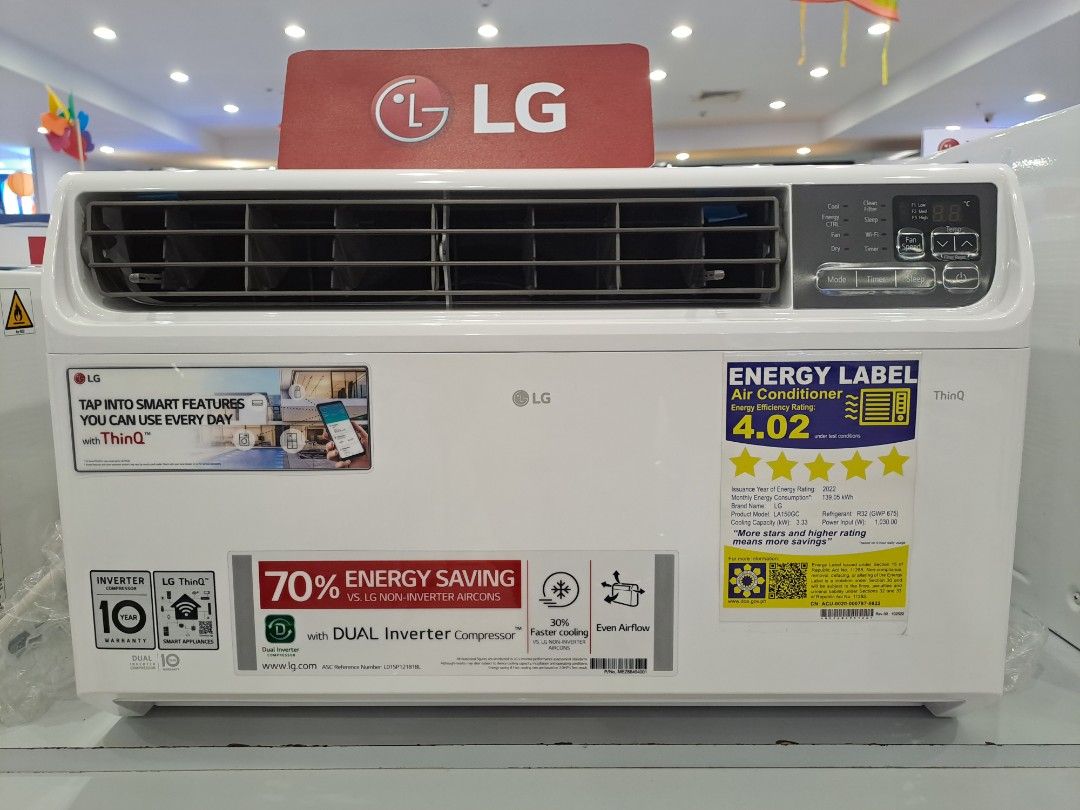 LG INVERTER AIRCON 2023, TV & Home Appliances, Air Conditioning and ...