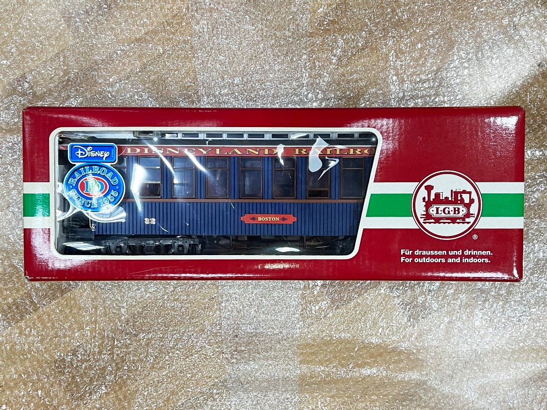 LGB 33806 DISNEY Boston Passenger Coach "G Scale", Hobbies & Toys, Toys ...