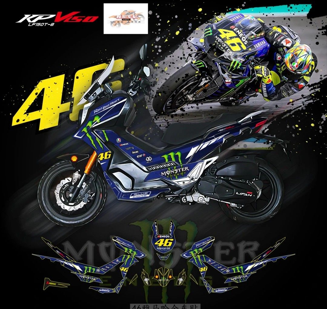 Lifan KPV 150 Decals Skins Wrap Stickers, Special Vehicles, Boats and ...