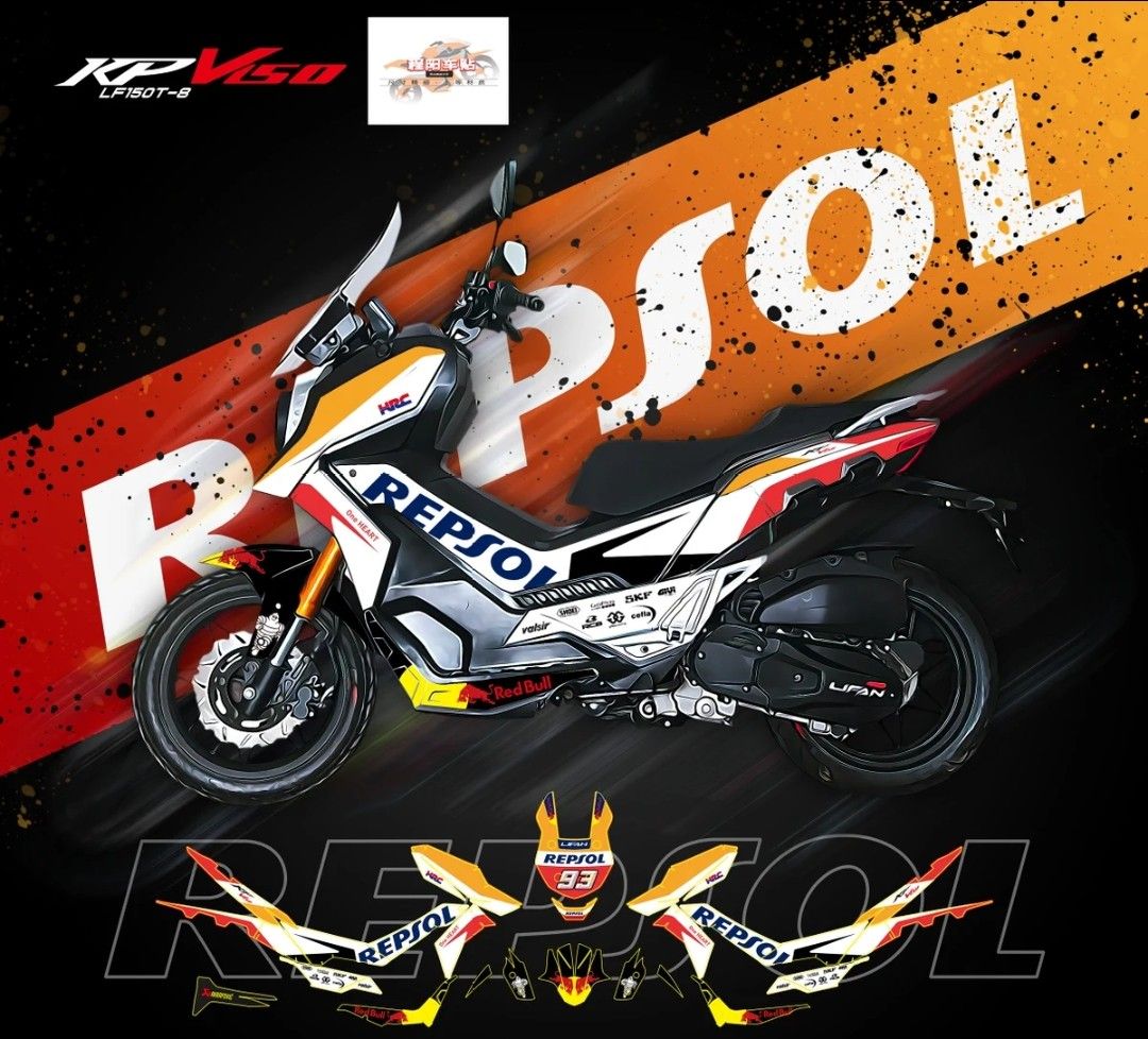 Lifan KPV 150 Decals Skins Wrap Stickers, Special Vehicles, Boats and ...