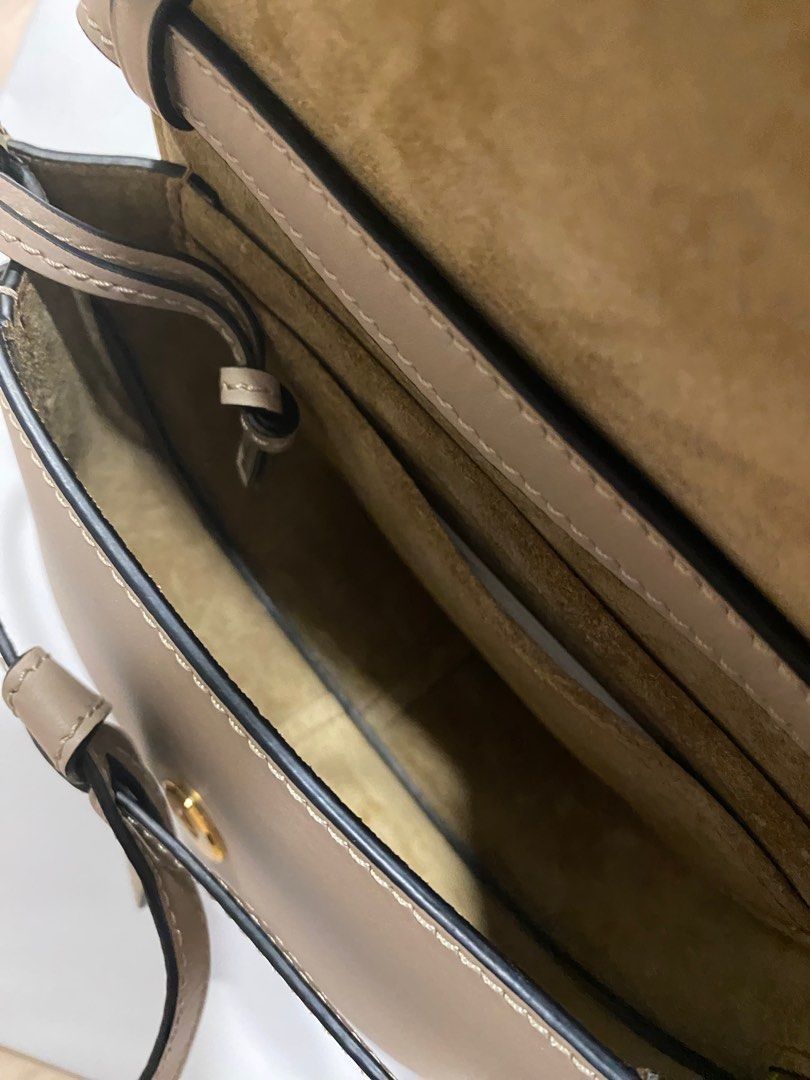 Loewe gate mini sand color, Luxury, Bags & Wallets on Carousell