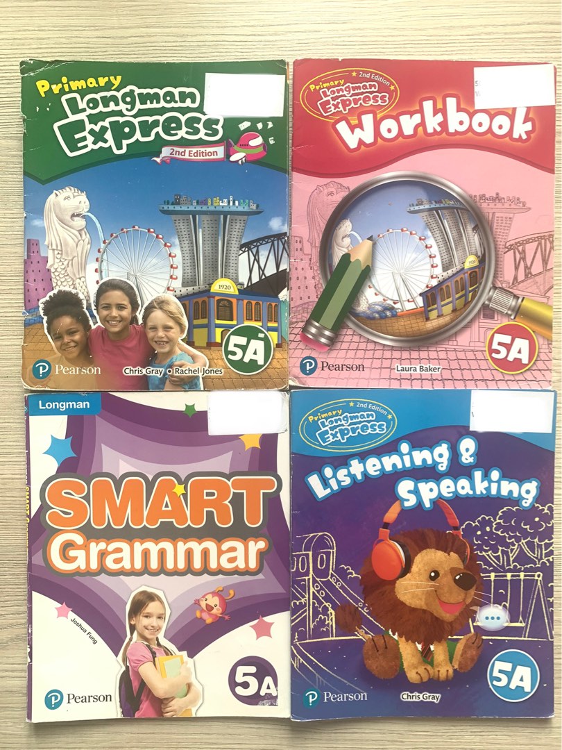 Longman Express Book/workbook/smart grammar 5A, 興趣及遊戲, 書本 & 文具, 教科書 ...