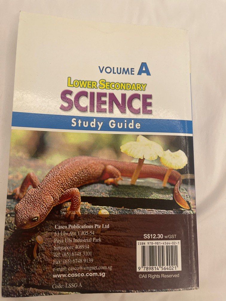 Lower secondary sec1/sec2 science study guide notes assessment, Hobbies ...