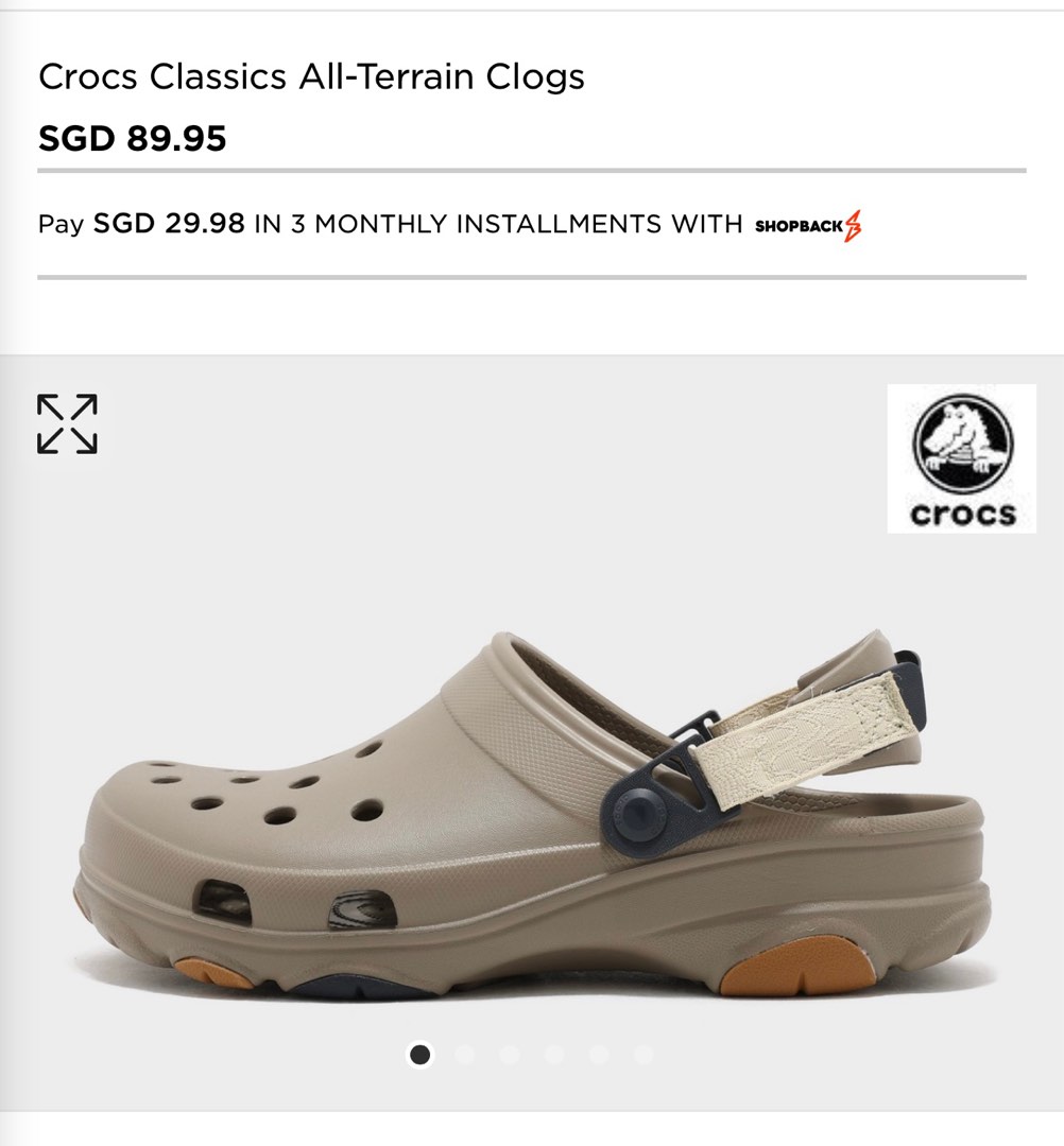 M11 Crocs All Terrain Clogs, Men's Fashion, Footwear, Flipflops and ...