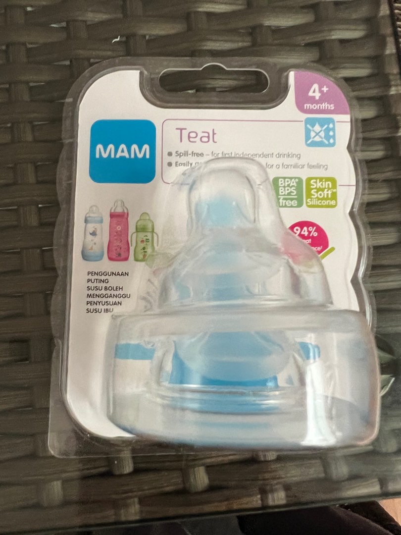 MAM teat 4 months, Babies & Kids, Nursing & Feeding, Breastfeeding ...