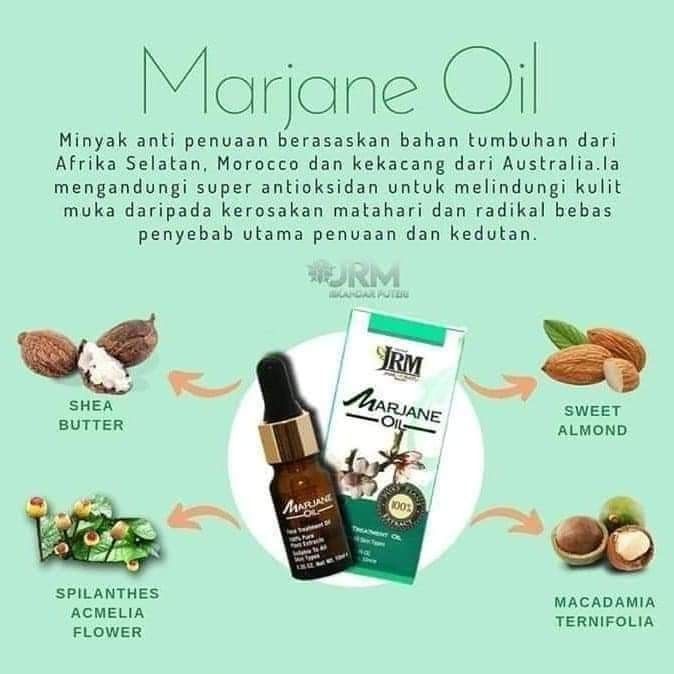 MARJANE OIL BY JRM BONDA ROZITA, Beauty & Personal Care, Face, Face ...