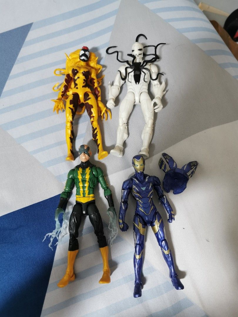 Marvel Legends Scream Poison Electro Rescue, Hobbies & Toys, Toys ...