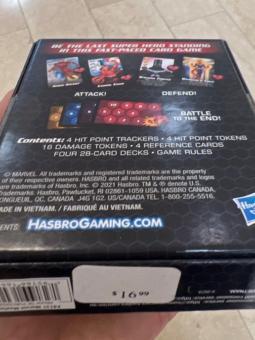 Marvel Mayhem Board Game, Hobbies & Toys, Toys & Games on Carousell