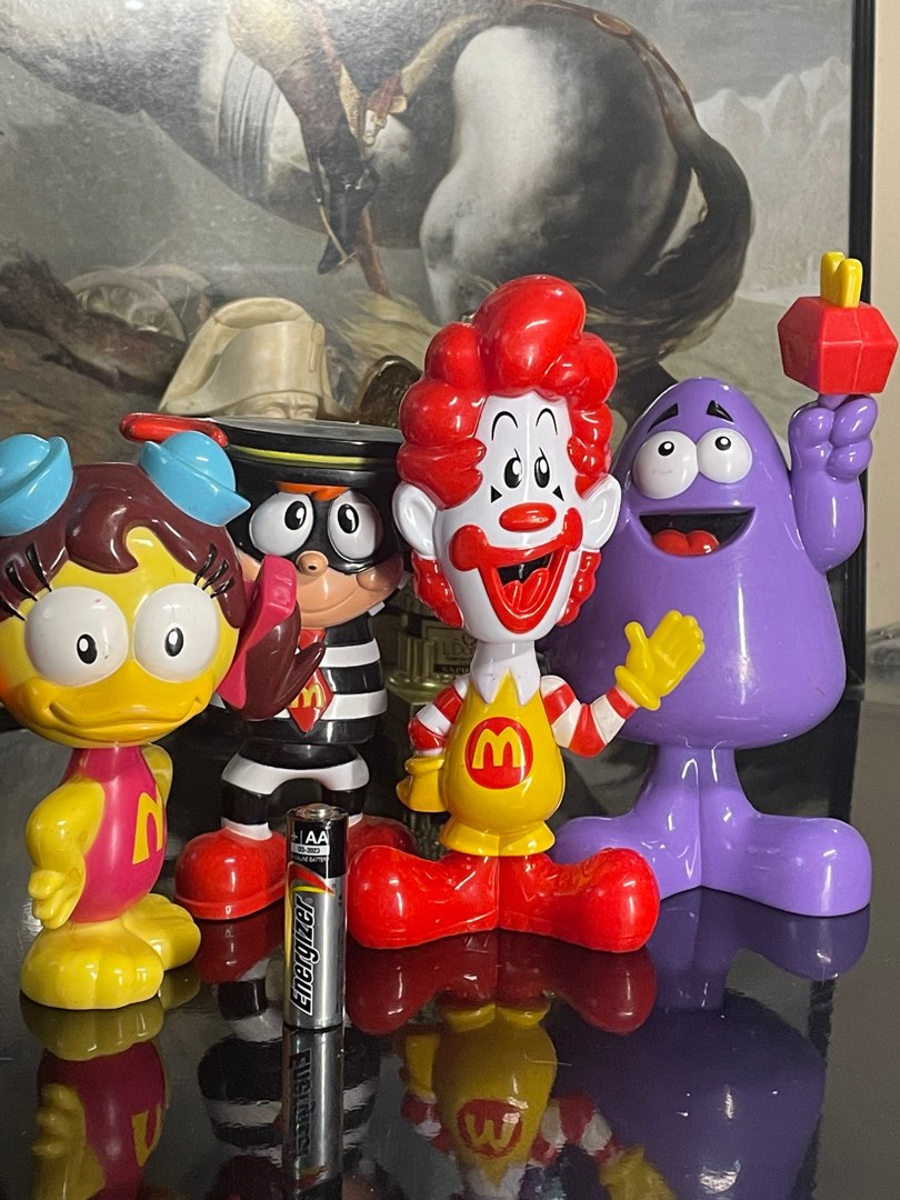 McDonalds Bobble Head Set of 4 on Carousell